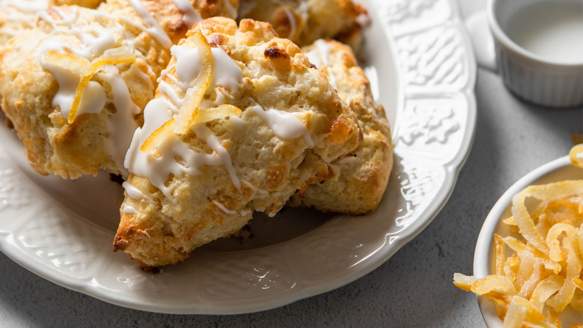 Candied Yuzu Peel Scones – KANKITSU LABO
